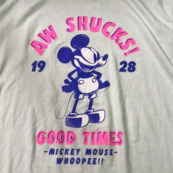 H&M | Shirts | Hm Disney Aw Shucks Mickey Mouse T Shirt | Poshmark